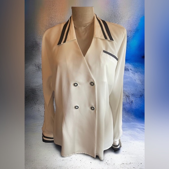 Erena by Irene Koenig | Tops | Vintage 8s Erena By Irene Koenig Blouse ...